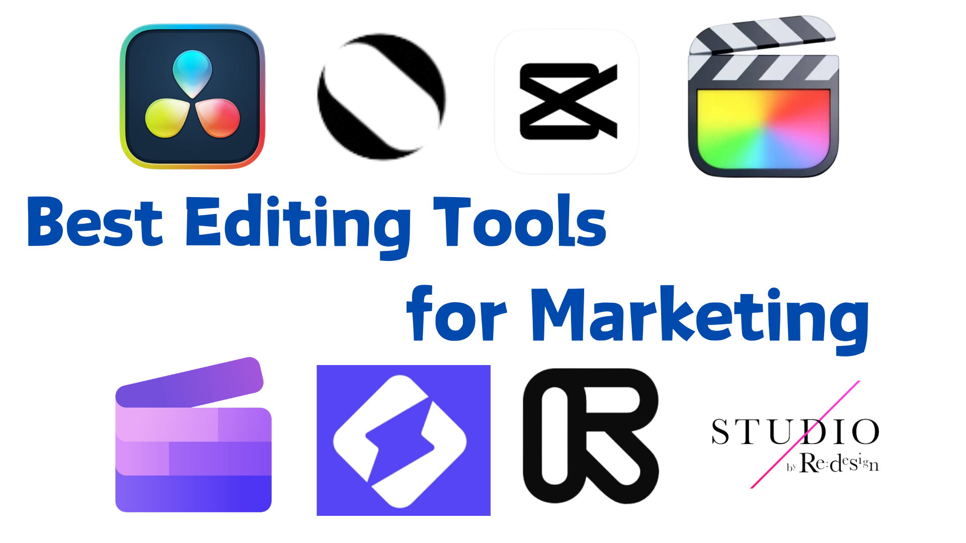 Best Video Editing Tools for Marketing in 2025