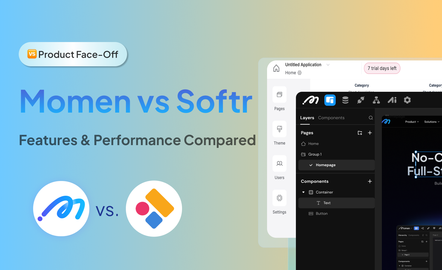 Softr vs Momen: Choosing the Right No-Code Platform for Your Business Scale