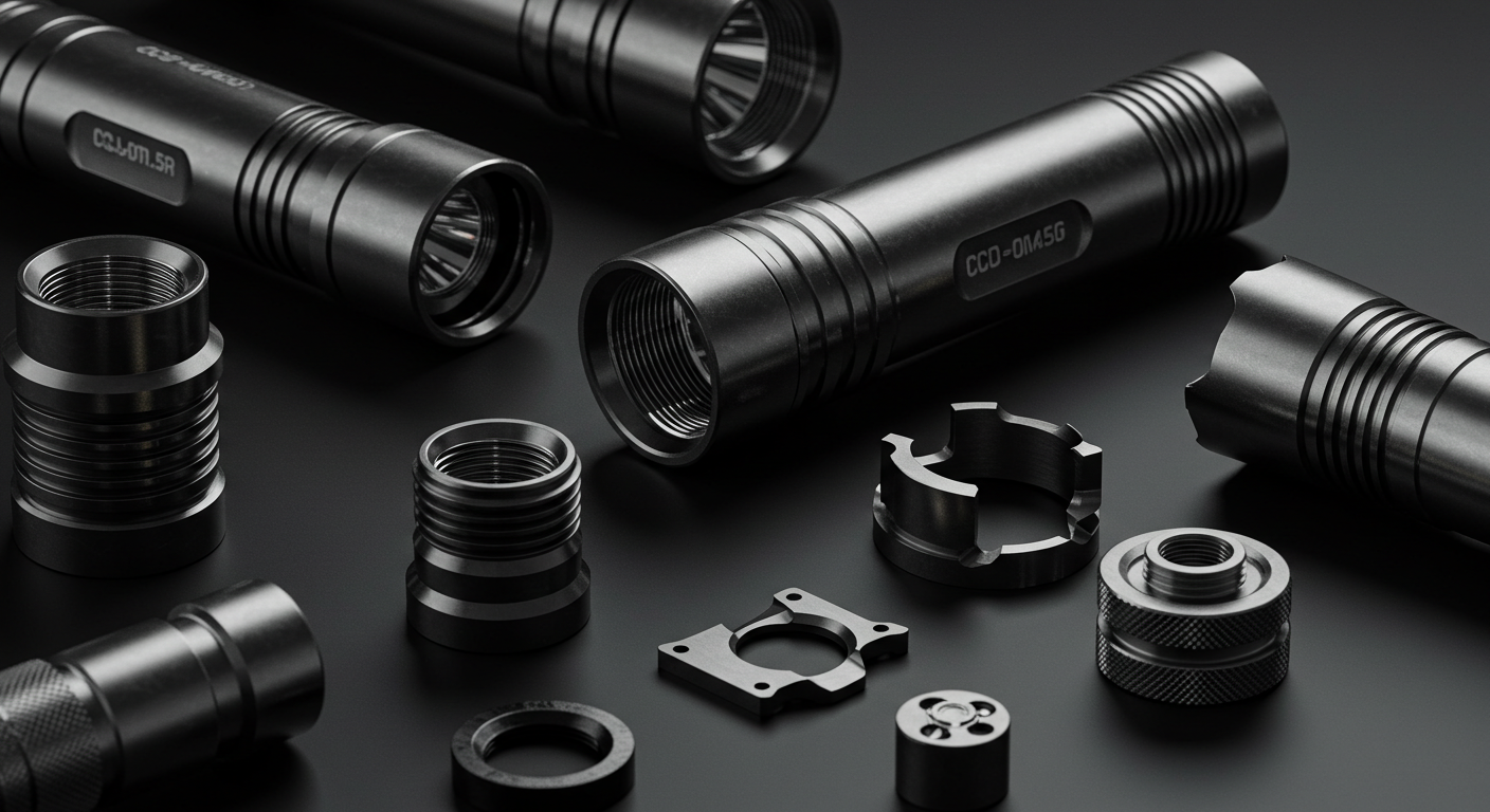 Steps to Optimize Flashlight Durability Using CNC Machining